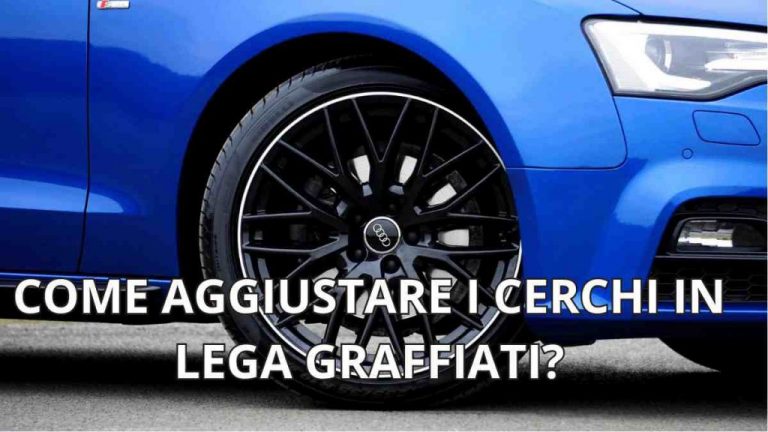 Come riparare i cerchi in lega graffiati? I consigli per non sbagliare